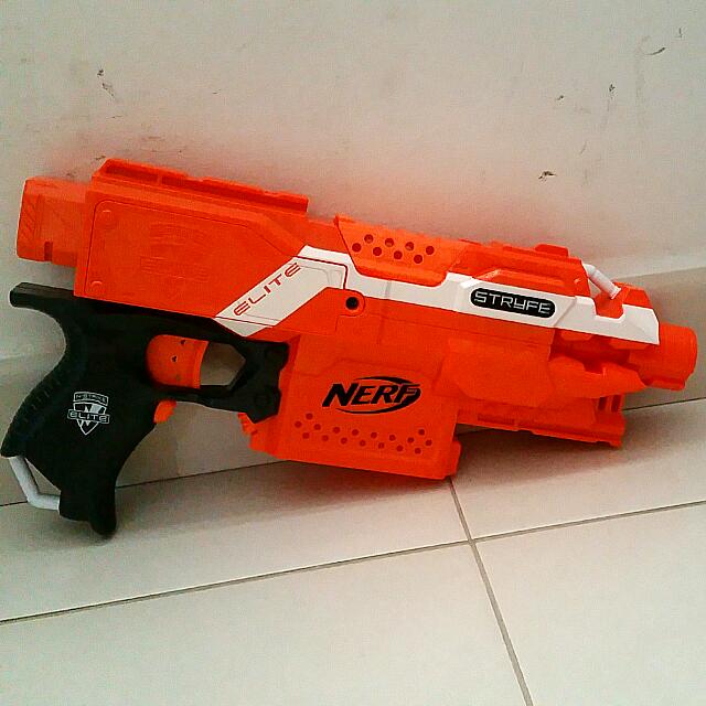 Nerf Orange Stryfe, Hobbies & Toys, Toys & Games on Carousell