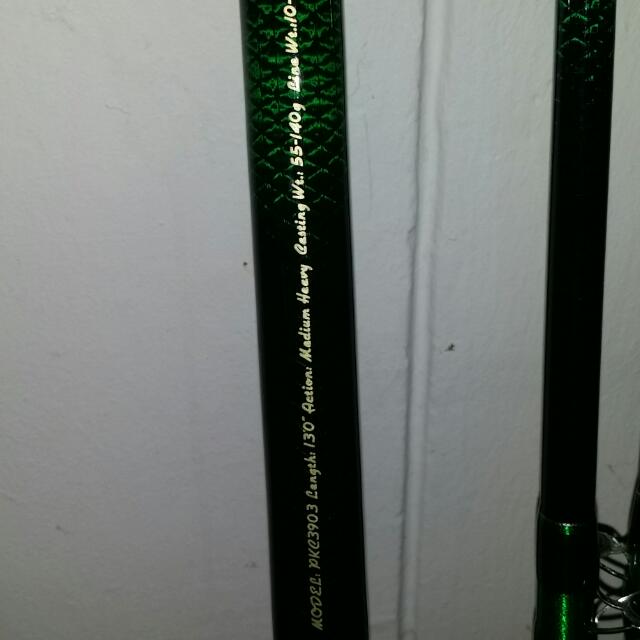 Prokat 13ft Surf Rod. Multipliee, Sports Equipment, Fishing on Carousell