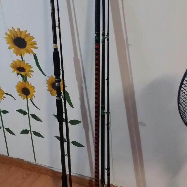 Prokat 13ft Surf Rod. Multipliee, Sports Equipment, Fishing on Carousell