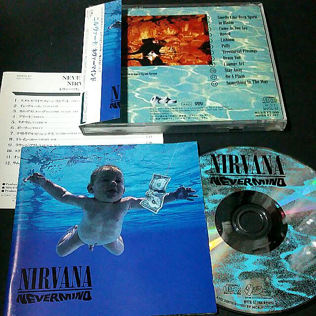 Nirvana (Nevermind) Cd Jap Press With Obi, Hobbies & Toys, Music & Media, CDs & DVDs on Carousell