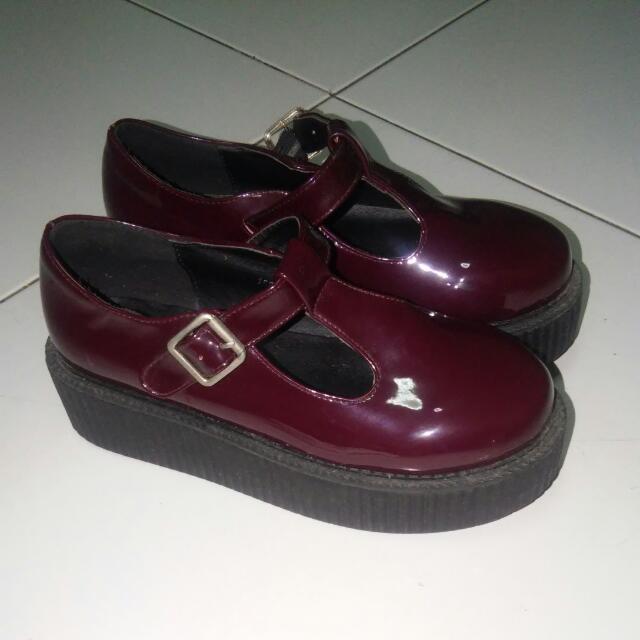 (Reserved) Preloved Platforms, Women's Fashion, Footwear, Flipflops and ...