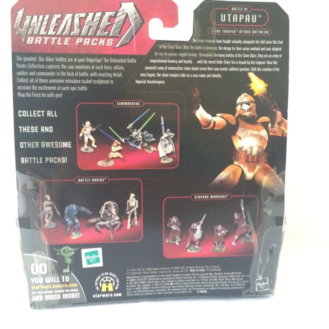 Star Wars Unleashed Battle Packs - Battle Of Utapau ( Clone Trooper ...