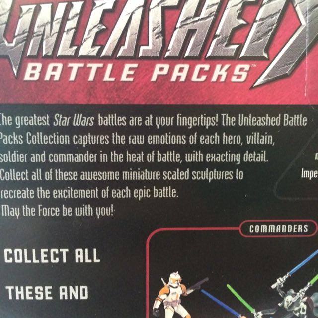 Star Wars Unleashed Battle Packs - Battle Of Utapau ( Clone Trooper ...