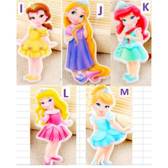 Disney princess hair clips, Babies & Kids, Babies & Kids Fashion on ...
