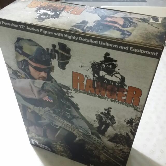 HOT TOYS U.S ARMY RANGER 75th Regiment w M249, Hobbies & Toys, Toys ...