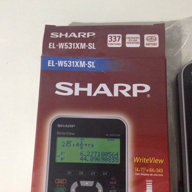 SHARP EL-W531XM-SL, Computers & Tech, Parts & Accessories, Networking ...
