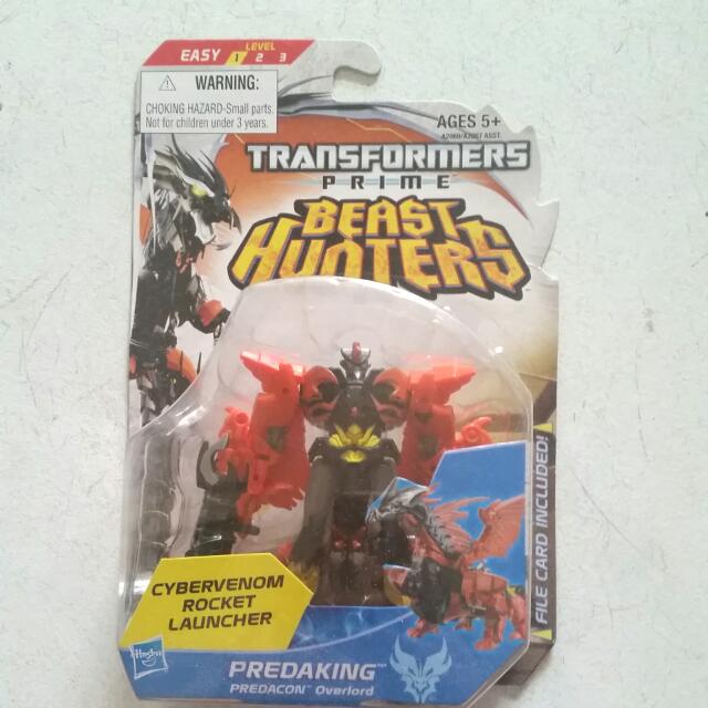 Transformers Prime Beast Hunter Predaking, Hobbies & Toys, Toys & Games ...