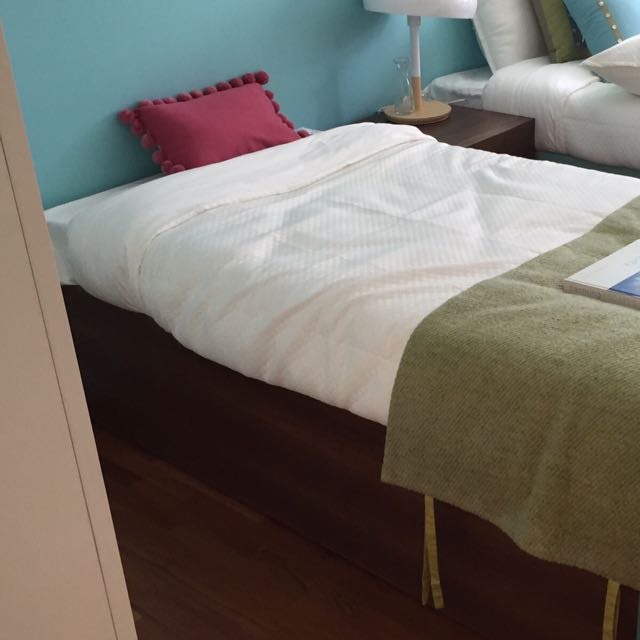 Single Bed -two (Reserved), Furniture & Home Living, Furniture, Bed ...