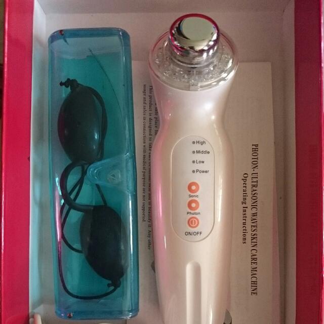 Photon-Ultrasonic Waves Skin Care Machine, Beauty & Personal Care, Face ...