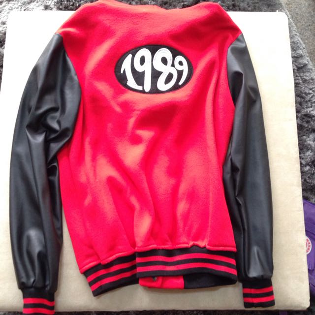 [RESERVED]Taylor Swift 1989 Replica Varsity Jacket, Women's Fashion ...