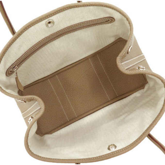 HERMES GARDEN PARTY TPM EBENE NEGONDA STAMP T 1669718, Luxury, Bags ...