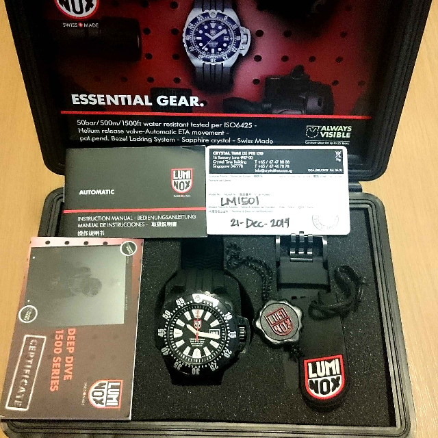 Luminox Deep Dive Series 1500, Men's Fashion, Watches on Carousell