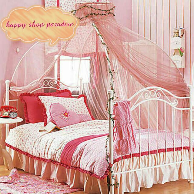 Princess Bed Frame, Furniture & Home Living, Furniture, Bed Frames ...