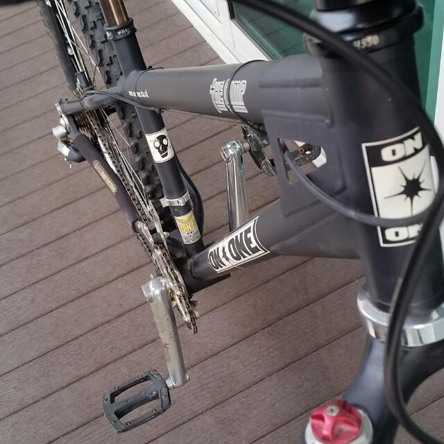 RARE: On-One GIMP Dirt Jump Bike, Sports Equipment, Bicycles & Parts ...