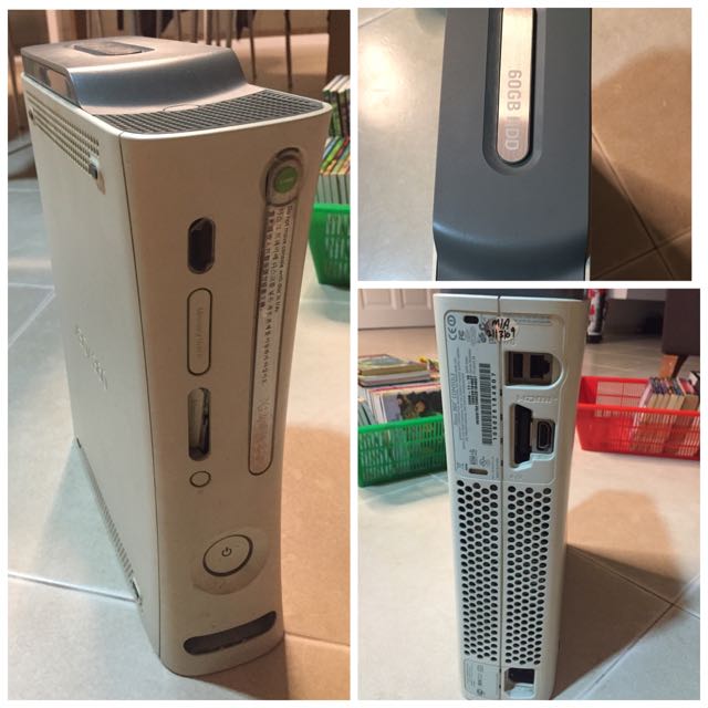 XBOX 360 Premium with 2 wireless controllers, Hobbies & Toys, Toys ...