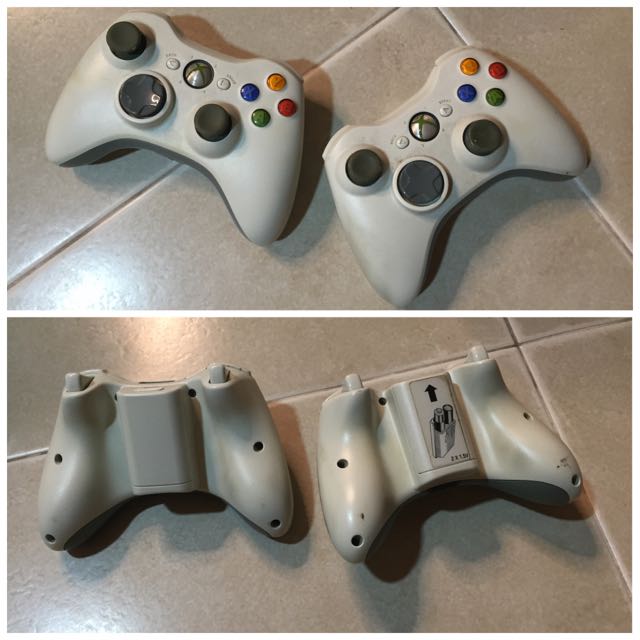 XBOX 360 Premium with 2 wireless controllers, Hobbies & Toys, Toys ...