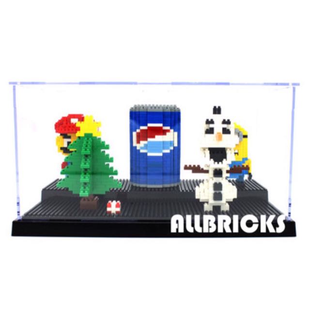 2-Tier Nanoblock Acrylic Display Case, Hobbies & Toys, Toys & Games on ...