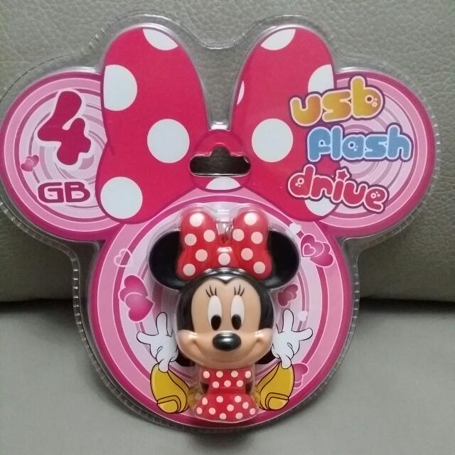 Disney Minnie Mouse USB Flash Drive Thumbdrive, Computers & Tech, Parts ...