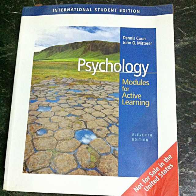 Psychology: Modules for Active Learning by Dennis Coon & John O ...