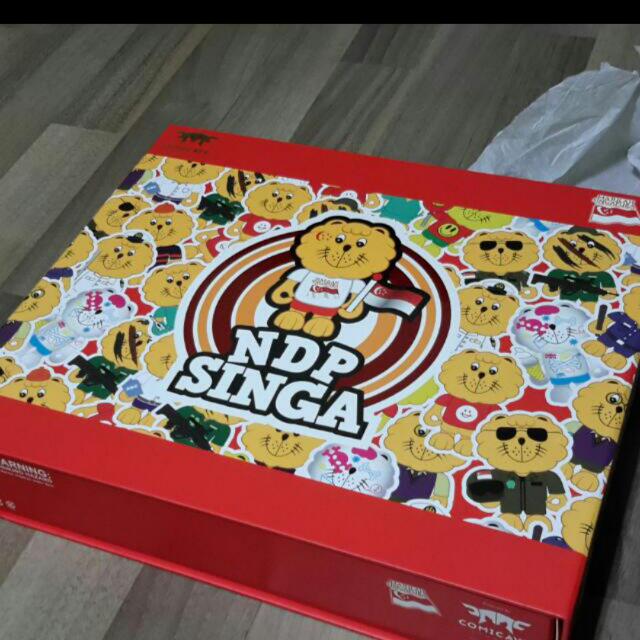 Sg50 Singa Lion 2015 Full Set With Commemorative Box, Hobbies & Toys ...