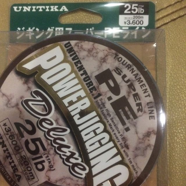 Unitika Power Jigging deluxe 25lbs, Sports Equipment, Fishing on Carousell