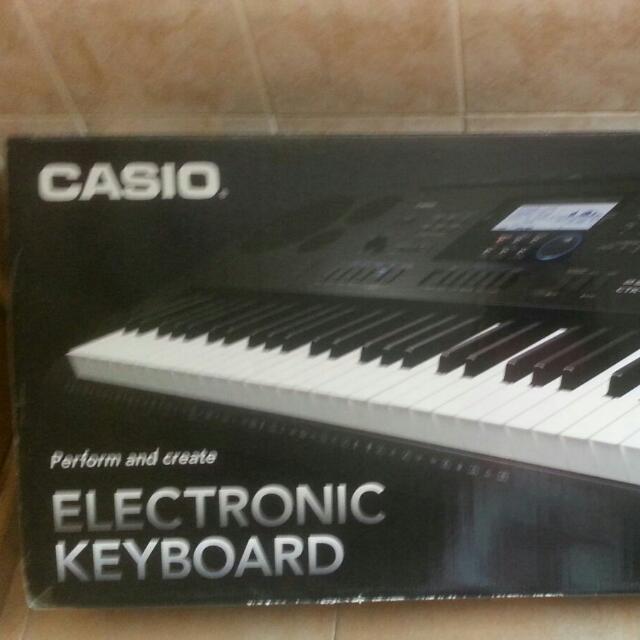 Casio Electronic Keyboard CTK-6200 With Stand And Carrying Case, Hobbies & Toys, Music & Media ...