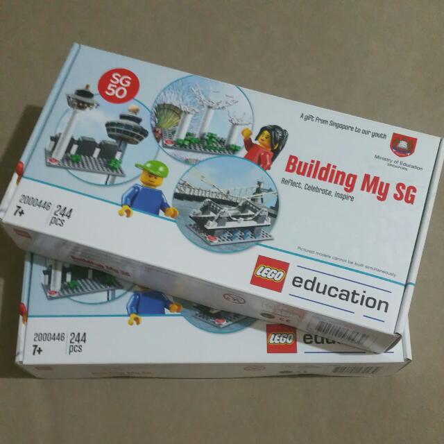 SG50 Building My SG Lego Set, Hobbies & Toys, Toys & Games on Carousell