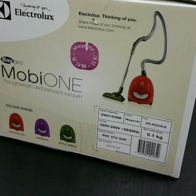 Electrolux MobiOne Vacuum, TV & Home Appliances, Air Conditioners ...