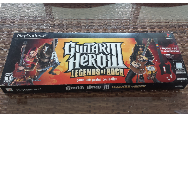 PS2 Guitar Hero 3 Controller with USB Adapter, Hobbies & Toys, Toys ...
