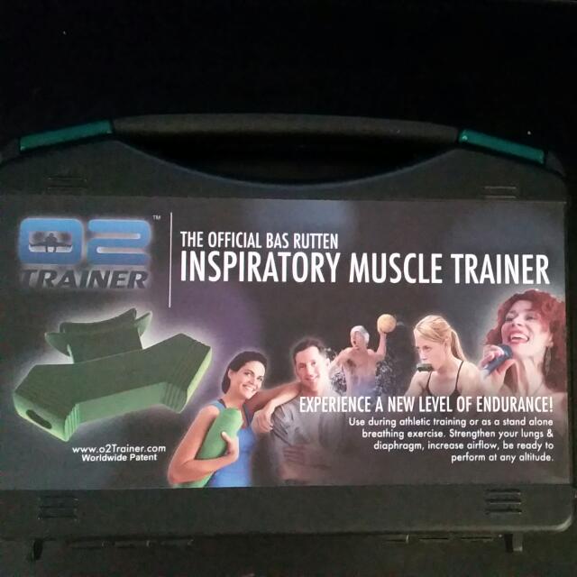 Bas Rutten O2 Trainer Inspiratory Muscle Trainer, Sports Equipment ...