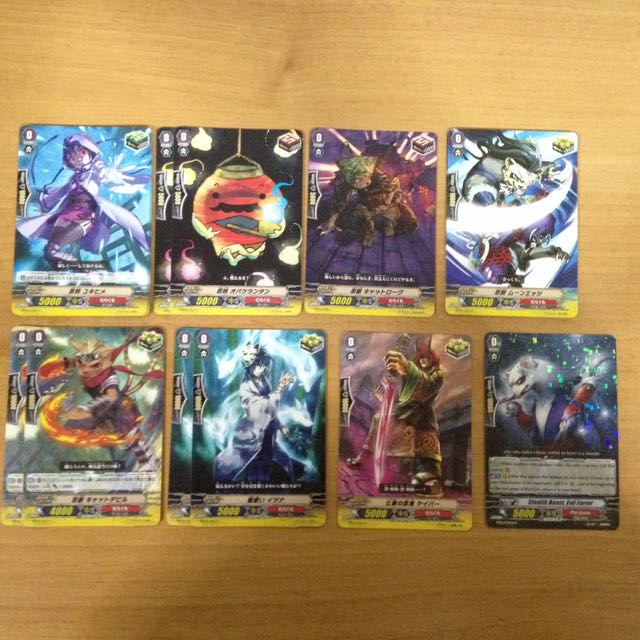 Vanguard Hyakki Vogue "Reverse" Deck, Hobbies & Toys, Toys & Games on ...