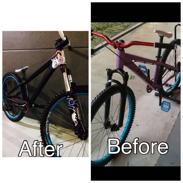 Custom Paint Polygon Dj, Sports Equipment, Bicycles & Parts, Parts ...
