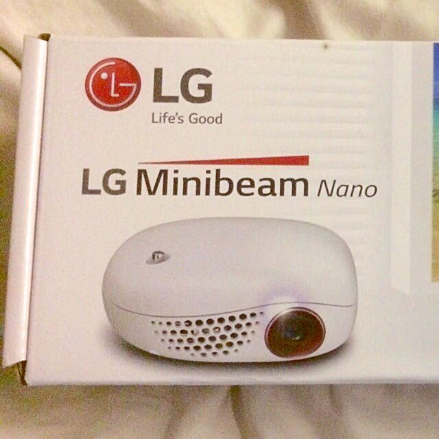LG Minibeam Nano Projector, TV & Home Appliances, TV & Entertainment ...