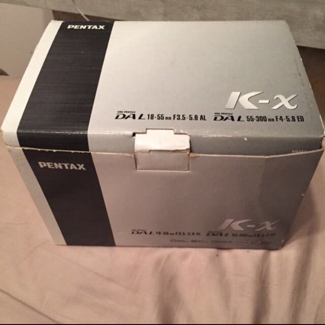 Pentax White KX DSLR, Photography, Cameras on Carousell