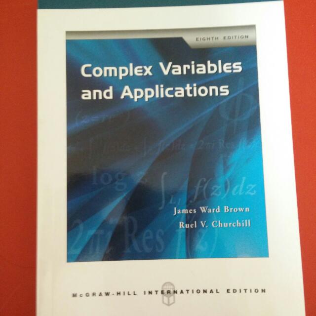 Complex Variables And Applications Eighth Edition, Hobbies & Toys ...