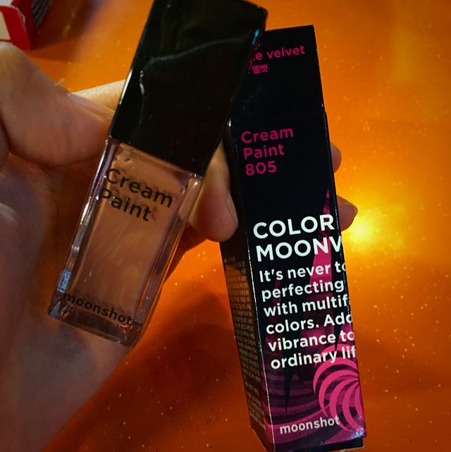 Moonshot Color Moonwalk Cream Paint in 805 Nude Velvet, Beauty ...