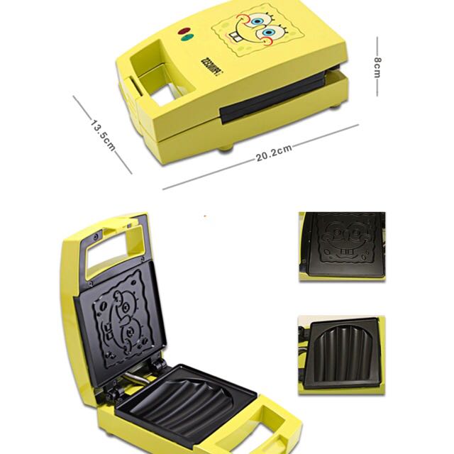 Spongebob Sandwich Maker( Reserved ), Babies & Kids, Bathing & Changing ...