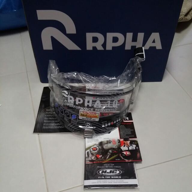 HJC RPHA 10 Lorenzo, Sports Equipment, Bicycles & Parts, Parts ...