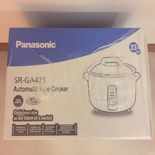 Panasonic SR-GA421 Rice Cooker, TV & Home Appliances, Kitchen ...