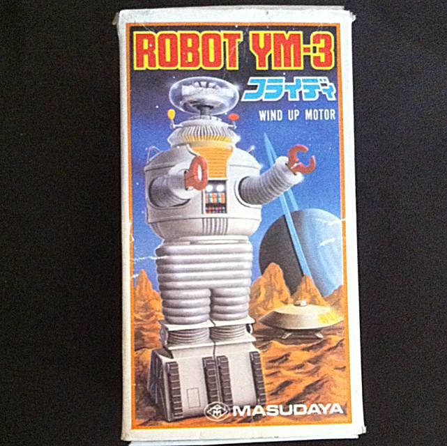 Vintage Masudaya YM-3 Robot Lost In Space Wind-Up Toy 4.5", Hobbies ...