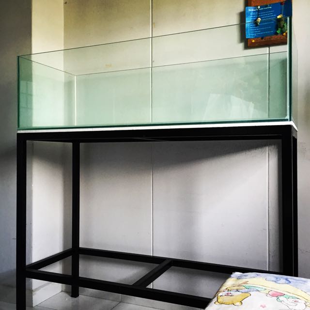 4ft Tank + Stand + LED Light, Pet Supplies, Homes & Other Pet ...