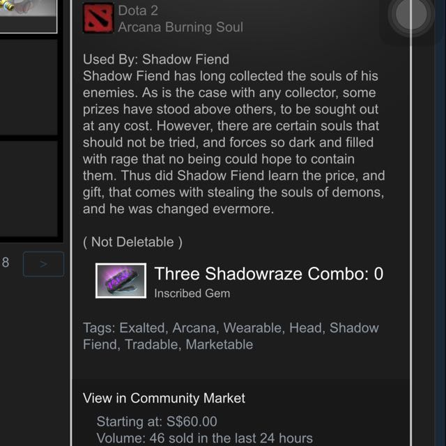 Dota 2 Exalted Demon Eater, Hobbies & Toys, Toys & Games on Carousell