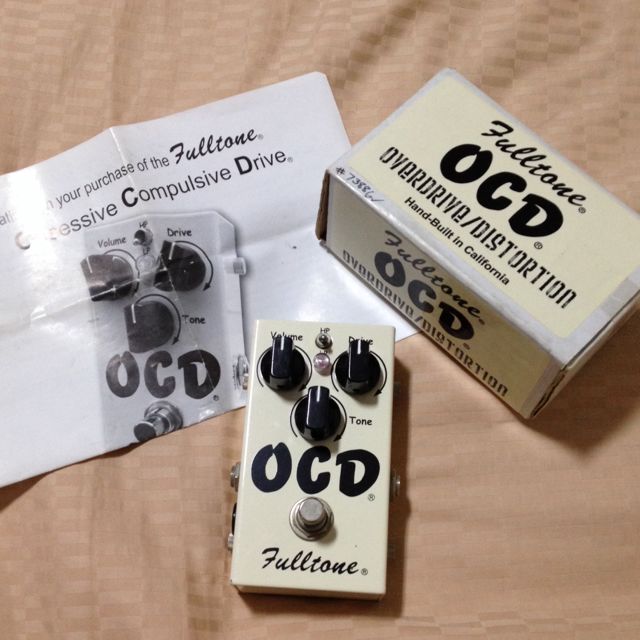Fulltone OCD v4 (red light), Hobbies & Toys, Music & Media, Music ...