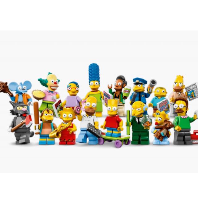 Reserved - Simpson Series One Minifig Toy, Hobbies & Toys, Toys & Games ...