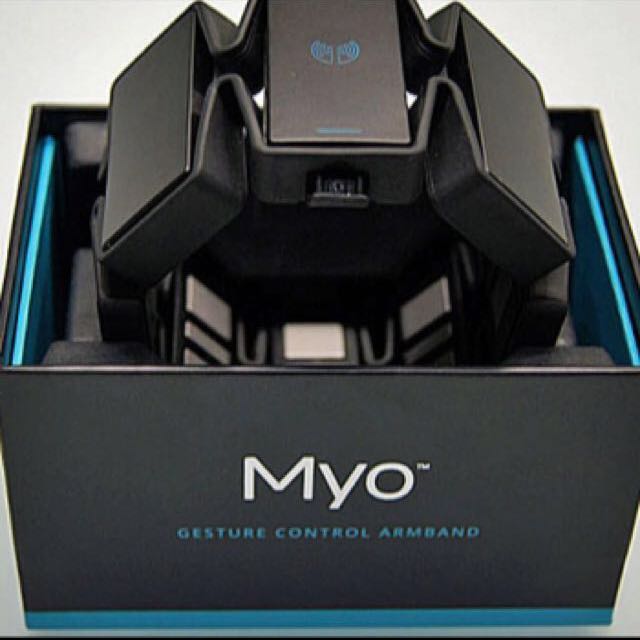 BRAND NEW MYO Wristband Armband Gesture Recognition EMG, Sports ...