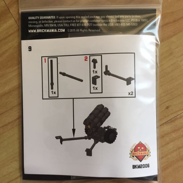 Brickmania Nebelwerfer 41 Multiple Rocket Launcher Original Lego Parts ...