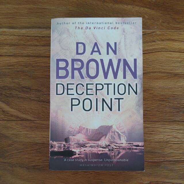 Deception Point By Dan Brown, Hobbies & Toys, Memorabilia ...