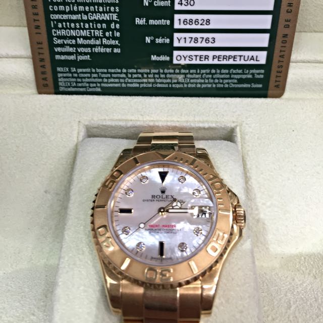 Rolex Yacht master Ref:168268, Luxury, Watches on Carousell