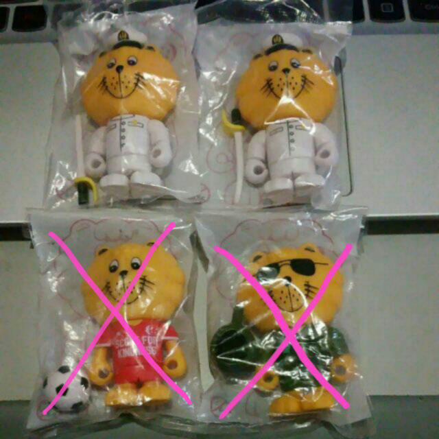 SG 50 NDP Singa Figures, Hobbies & Toys, Toys & Games on Carousell