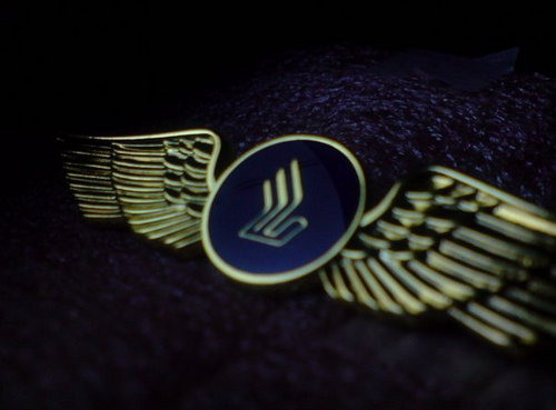 Singapore Airlines SIA SQ Pilot Captain Wings Flight Brevet Insignia ...